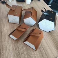 China Multiple Color Portable Sunglasses Organizer Box Irregular Shape for sale