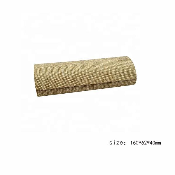 Quality Magnetic Linen Glasses Case Fashion Sunglasses Case 160*62*40mm for sale