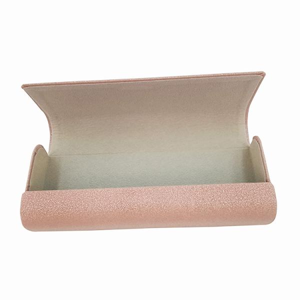 Quality Custom Made PU Hardshell Glasses Case Eyewear Packaging 157mm Length for sale