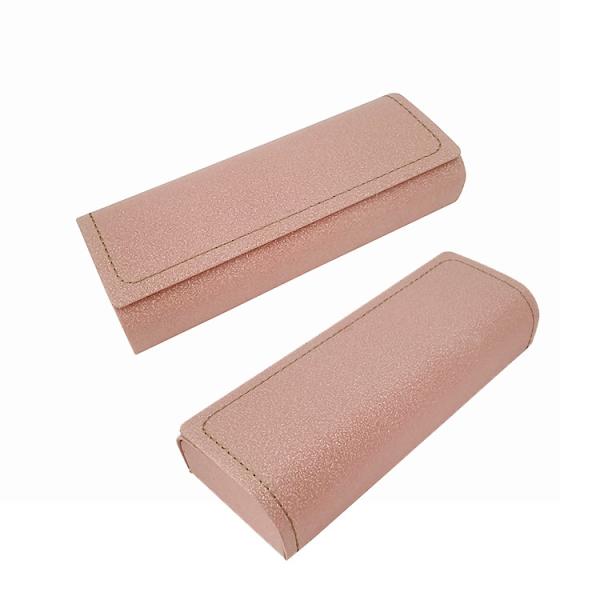 Quality Custom Made PU Hardshell Glasses Case Eyewear Packaging 157mm Length for sale