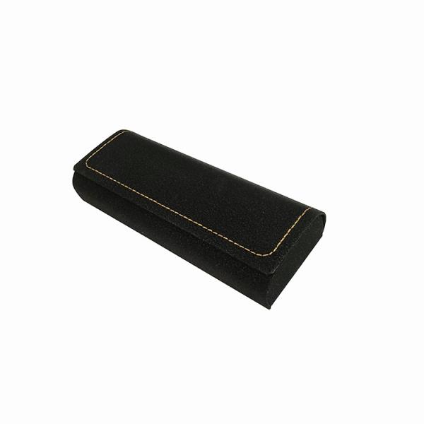Quality Custom Made PU Hardshell Glasses Case Eyewear Packaging 157mm Length for sale