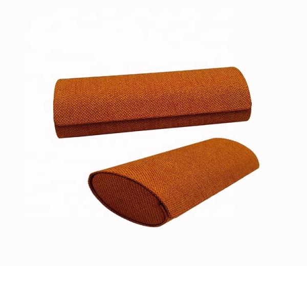 Quality Durable Unisex Handmade Sunglasses Case Linen Material Eco Friendly for sale
