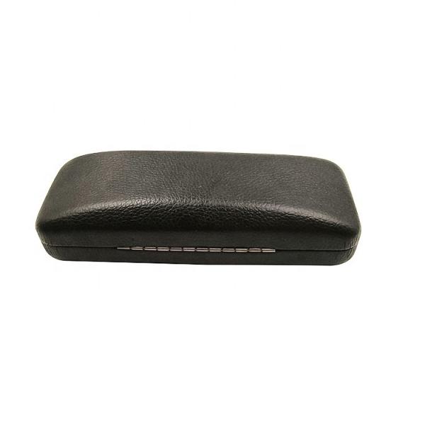 Quality Simple Design PU Metal Glasses Case For Men Pressure Resistant for sale