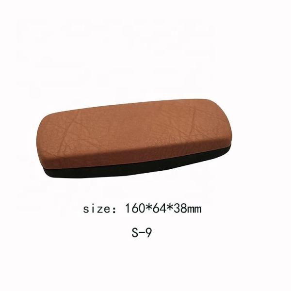 Quality PU Leather Hard Metal Glasses Case 160*66*39mm Excellent Impact Resistance for sale