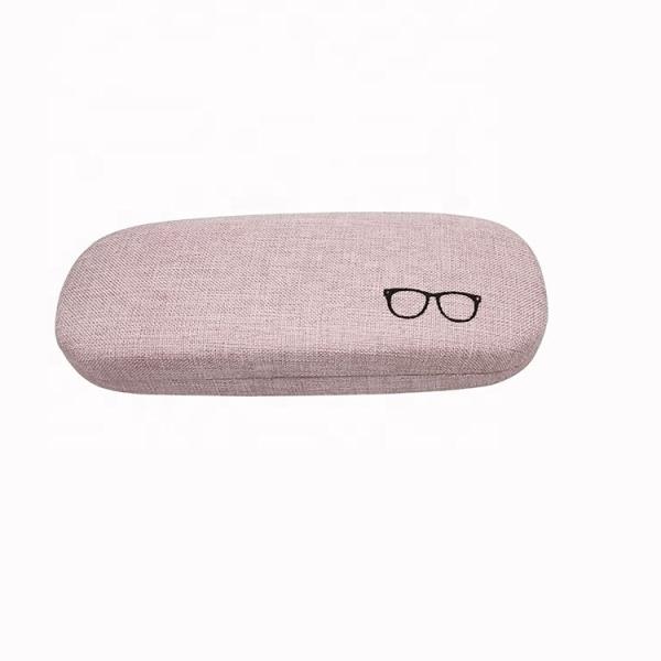 Quality Stylish Hard Shell Optical Glasses Case Ellipsoid Shape Multiple Color for sale