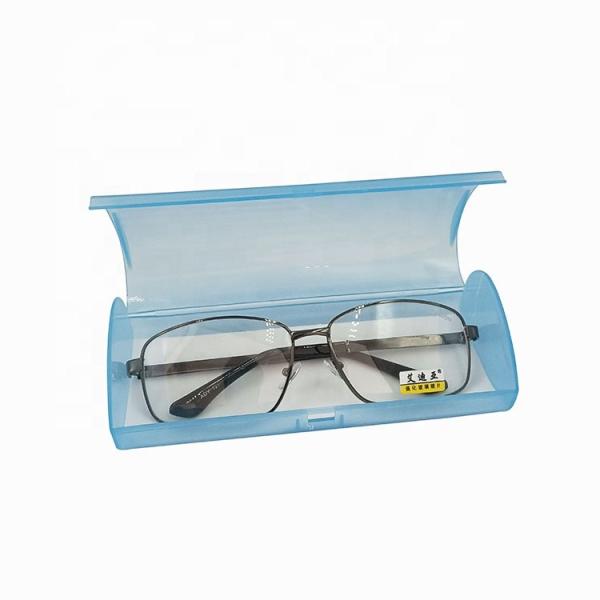 Quality Lightweight Popular Plastic Eyeglass Case 150mm Length Shockproof for sale