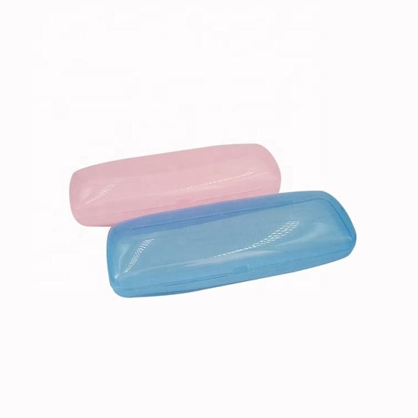 Quality Fashion PVC Sunglasses Case Plastic Spectacle Case OEM / ODM Available for sale