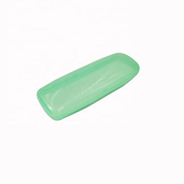 Quality Fashion PVC Sunglasses Case Plastic Spectacle Case OEM / ODM Available for sale