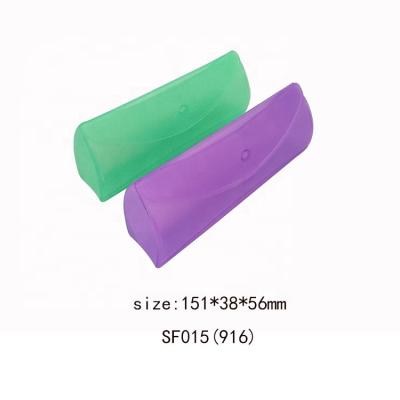 China Caixa de guarda de óculos de plástico transparente de PVC durável à venda