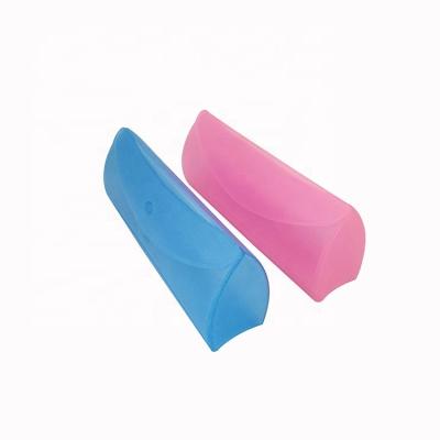 China Caixa de guarda de óculos de plástico transparente de PVC durável à venda