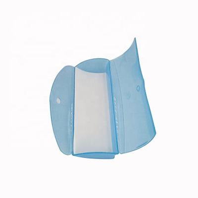 China Caixa de guarda de óculos de plástico transparente de PVC durável à venda