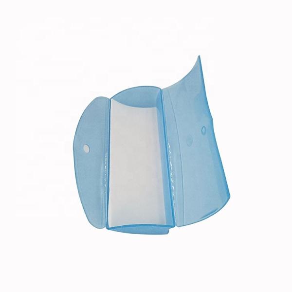 Quality Durable PVC Clear Plastic Eyeglass Case Holder Box Portable Storage for sale