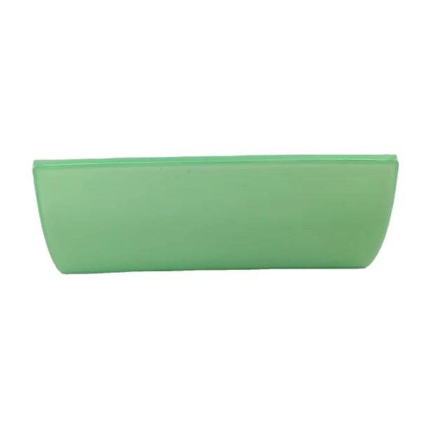 Quality Customizable Green Plastic Eyeglass Case Scratch Resistant Irregular for sale