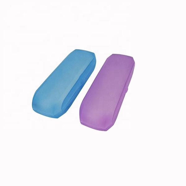 Quality 148*48*36mm Clear Plastic Eyewear Case With Color Logo Customized for sale