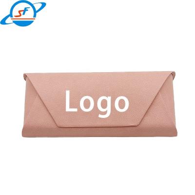 Cina Borsa per occhiali in cuoio ecologico con scatola per occhiali personalizzata in vendita