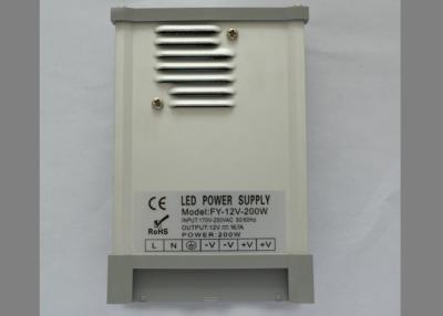 China Single Output AC TO DC LED Driver Power Supply 12V 200W IP54 for sale
