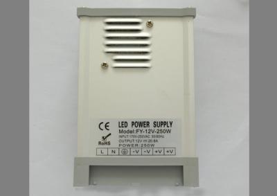 China Aluminum Case Rainproof Power Supply 12V 250W With CE RoHS Approvals for sale