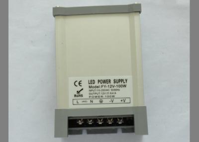 China AC TO DC IP54 100W LED Power Supply Driver Aluminum AC 170V - 264V for sale