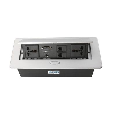 Quality Counter Power Pop Up Worktop Socket Outlet 30cm Pre Wired For Kitchen Office for sale