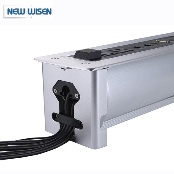 Quality Flip Up Conference Desk Mounted Power Sockets Recessed Power Strip Outlet for sale