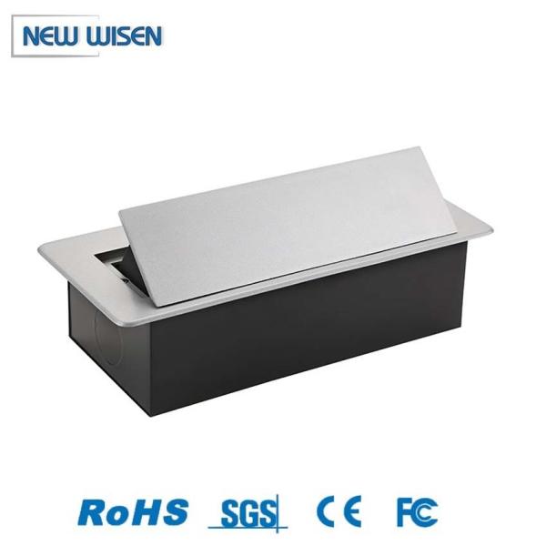 Quality Hidden Electrical Pop Up Desk Socket Outlet Box 100V-240V AC for sale