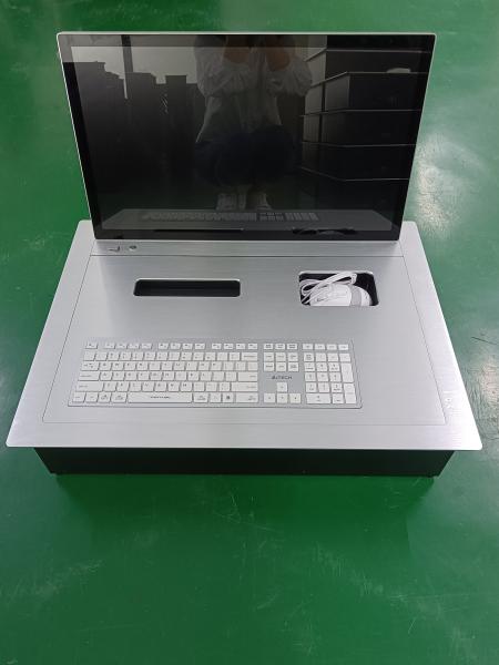 Quality Electric Flip Up Monitor Folding Laptop Screen For Corporate Meetings for sale