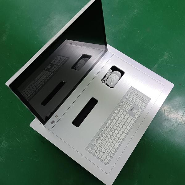 Quality Electric Flip Up Monitor Folding Laptop Screen For Corporate Meetings for sale
