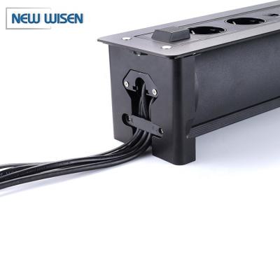 China ODM Motorized Desk Flip Socket Power Socket For Conference Table for sale