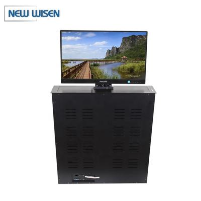 China Audio Video Pop Up Motorised Desktop Monitor Lift Network Conference System for sale