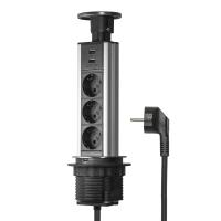 Quality Tower Power Retractable Pop Up Desk Socket Electrical Outlet Residential for sale
