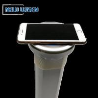 China Motorized Desktop Power Tower Socket with 102mm Cutout, 5V 2.1A USB Charging for Office Tables for sale