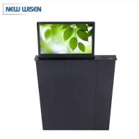 Quality 18.4 Inch LCD FHD Hidden Monitor Lift Computer System With Microphone for sale