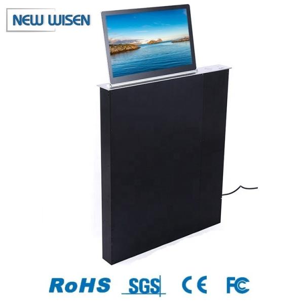 Quality 18.4 Inch LCD FHD Hidden Monitor Lift Computer System With Microphone for sale
