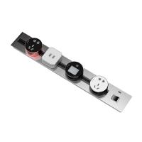 China Electrical Power Track System with Grommet-Mounted Outlets for Office Desktop and Kitchen Distribution Unit - 5 Color Options for sale
