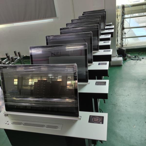 Quality Electric Retractable Computer Screen Lifter Aluminum Alloy 30 Degree for sale