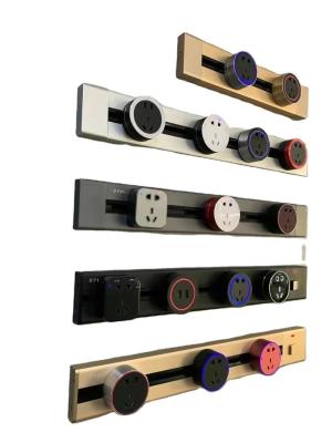 Quality 32A CCC Certified USB Grommet Office Power Track For Top Fashion Furniture Distribution Unit Outletfor sale
