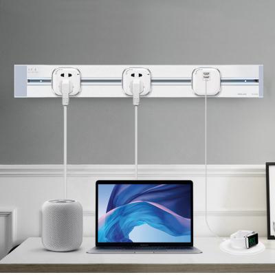 Quality Wireless Cube Furniture Distribution Unit With USB Outlet CCC Certified Office Desktop Power Track Systemfor sale