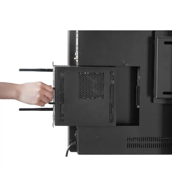 Quality 80W Android Black Interactive Whiteboards Display Wall Mounted 350cd/M2 for sale
