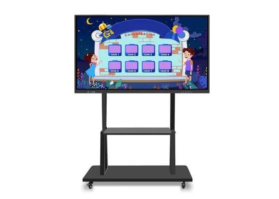 Quality 75 Inch Interactive Digital Board Touch Whiteboard 4K Flat Panel For Classroom for sale