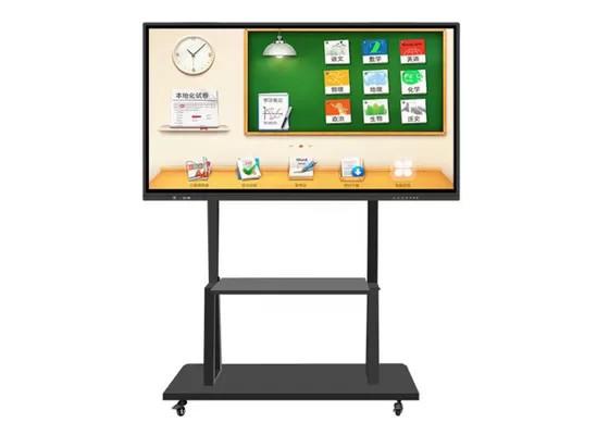 Quality 75 Inch Interactive Digital Board Touch Whiteboard 4K Flat Panel For Classroom for sale