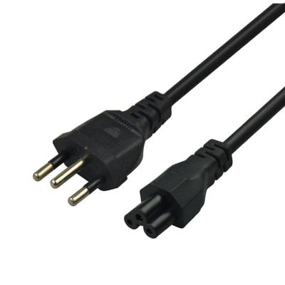 中国 COMPUTER SIPU factory price 1m 1.5m 1.8m 2m 3 plug laptop power cable brazil electric power cables 販売のため