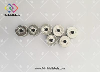 China Aluminium And Plastic Flip Off Cap Metallic Gold Color For Serum Bottle for sale