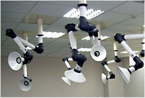 China Universal Fume Extraction Hood  ,  Lab univasai exhaust system for sale