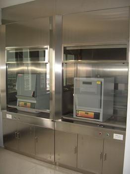 China Stainless steel laboratory fume cabinet for sale