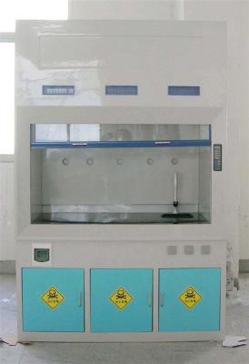 China Cold-roll Steel Chemical Fume Hood IP 20 Class I Lab Fume Hood with Built-in Centrifugal F for sale