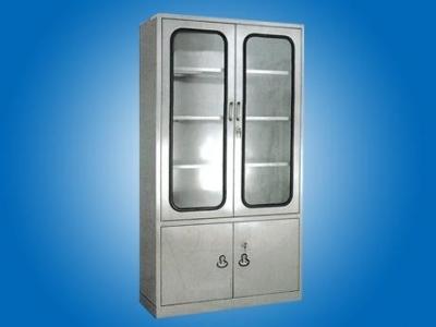 China Hospital furniture  full Stainless Steel Cabinet for Medical Apparatus and Instruments for sale