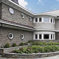 China Lightweight PU Stone Wall Panel Waterproof Fire Resistant 3D Rock Veneer Cladding for sale