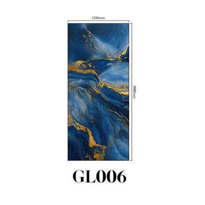 China 3D Stone Texture PVC Marble Sheet Realistic Waterproof Multi Style Wall Panel Design for sale
