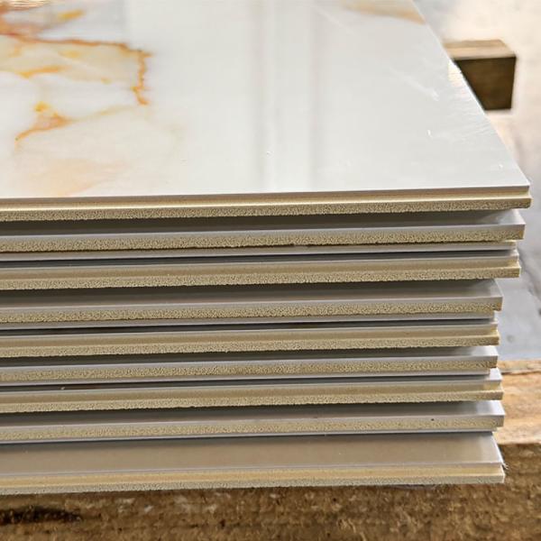 Quality High Glossy UV Marble Sheet Faux Marble Wall Panel Easy Install for Interior for sale