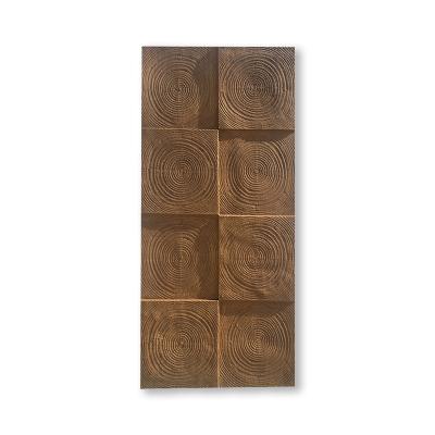 China Natural Wood Grain Polyurethane Faux Stone Veneer Wall Panels Waterproof Easy DIY Cut for sale